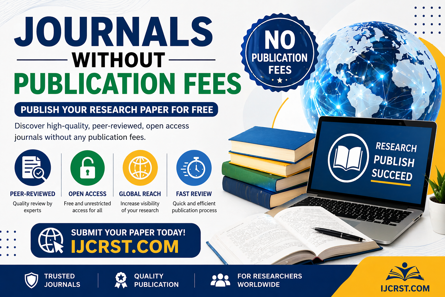 Journals without Publication Fees - IJCRST