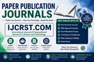 Paper Publication Journals - IJCRST